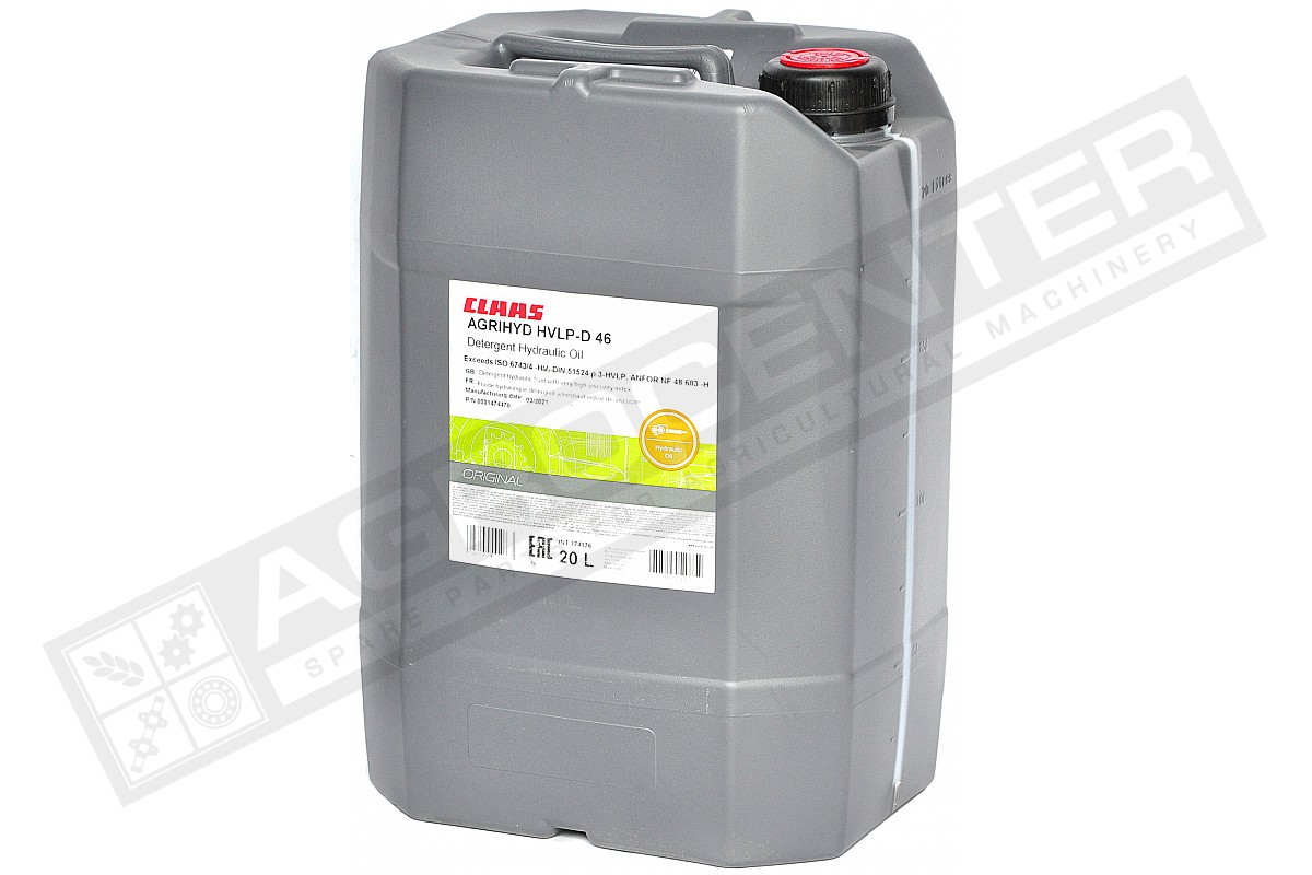 CLAAS AGRIHYD HVLP-D 46 Hydraulic oil buy in AGROCENTER Prompt Delivery ...