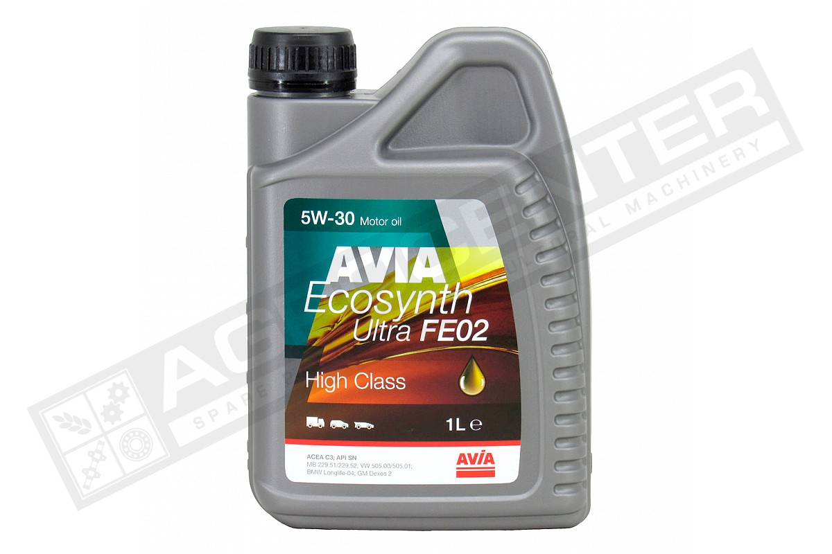 Engine oil AVIA ECOSYNTH Ultra FE 02 1l, 5W-30 buy in AGROCENTER Prompt ...