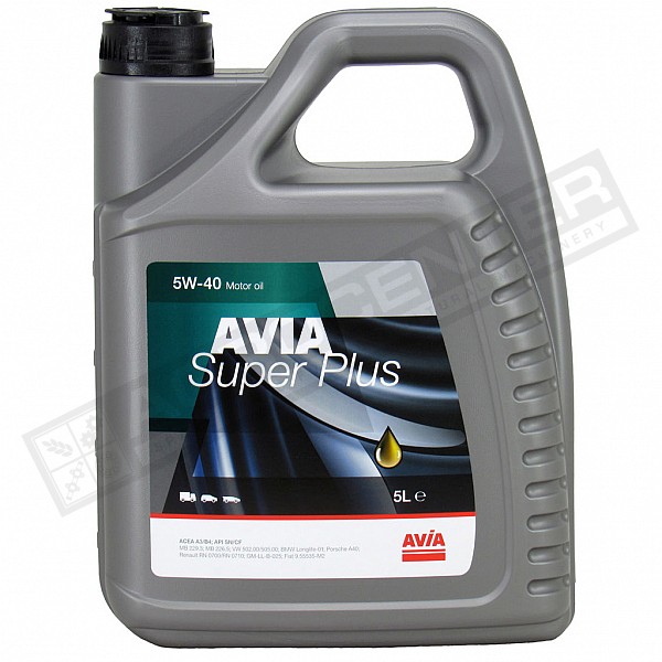 Engine oil AVIA Super Plus 5l, 5W-40 buy in AGROCENTER Prompt Delivery ...